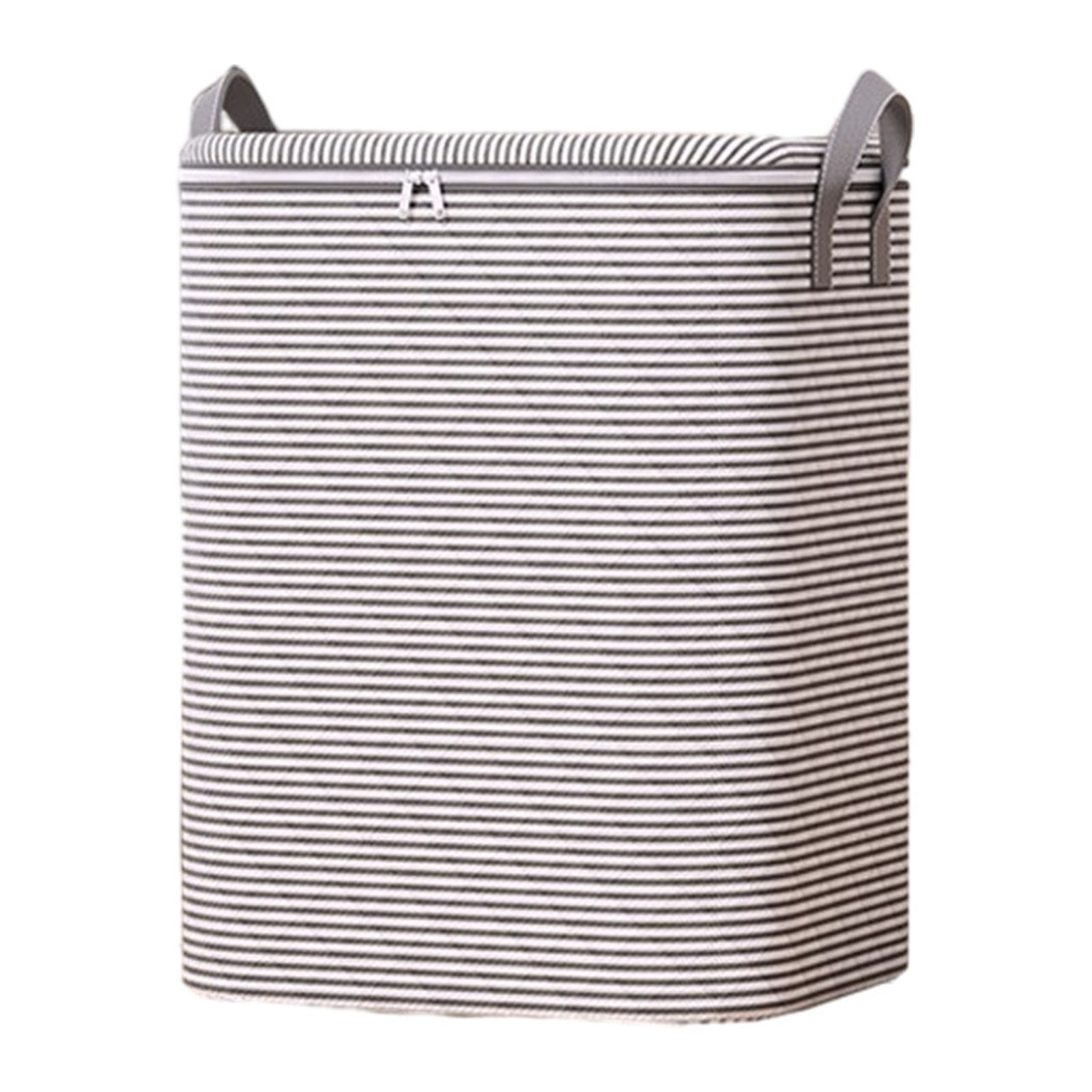 Heavy Duty Storage Bag Gray Stripe Ultrasonic Extra Large Zippered ...