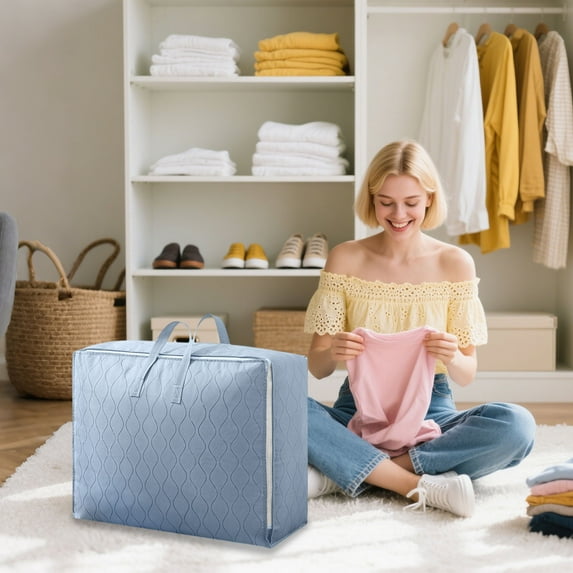 Heavy Duty Storage Bag for Moving & Travel | Oversized Clothing & Quilt ...