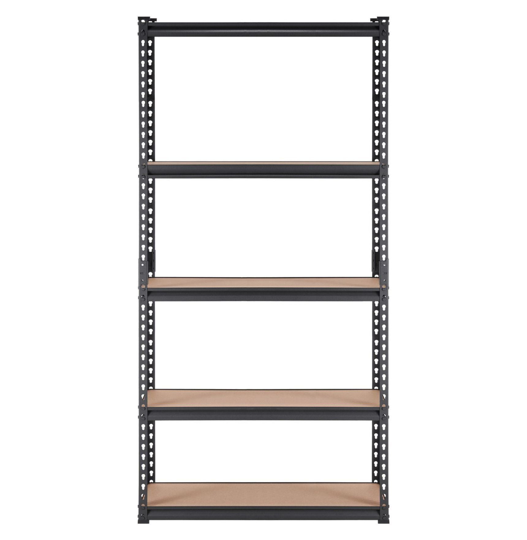Heavy Duty Storage Shelving Unit 5-Tier, 2000lbs Capacity, Metal Garage ...