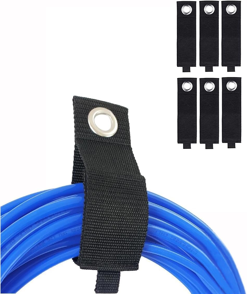 Heavy Duty Storage Straps,13-inch (6 Pack)-Extension Cord Holder ...