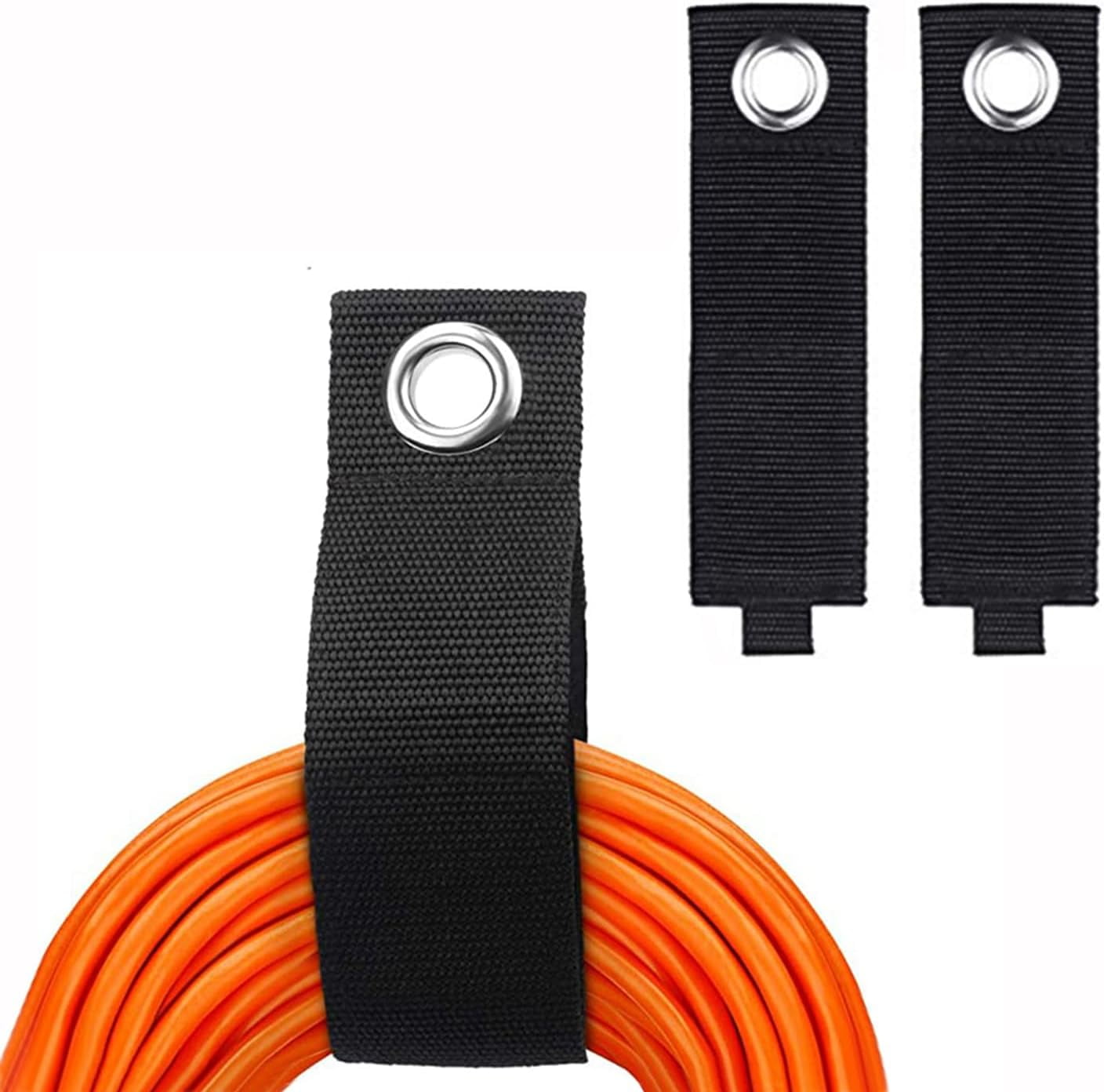 Heavy Duty Storage Straps,26-inch (2 Pack) Extension Cord Holder ...