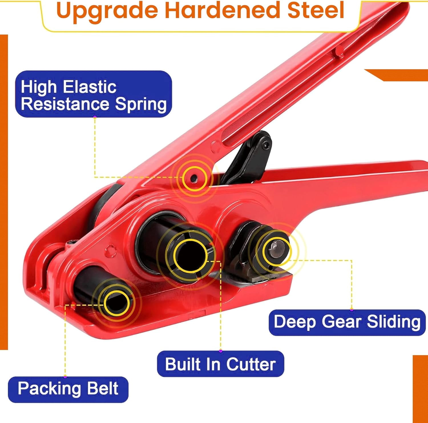 Heavy Duty Strapping Kit for Pallet Packaging – Manual Steel Banding ...
