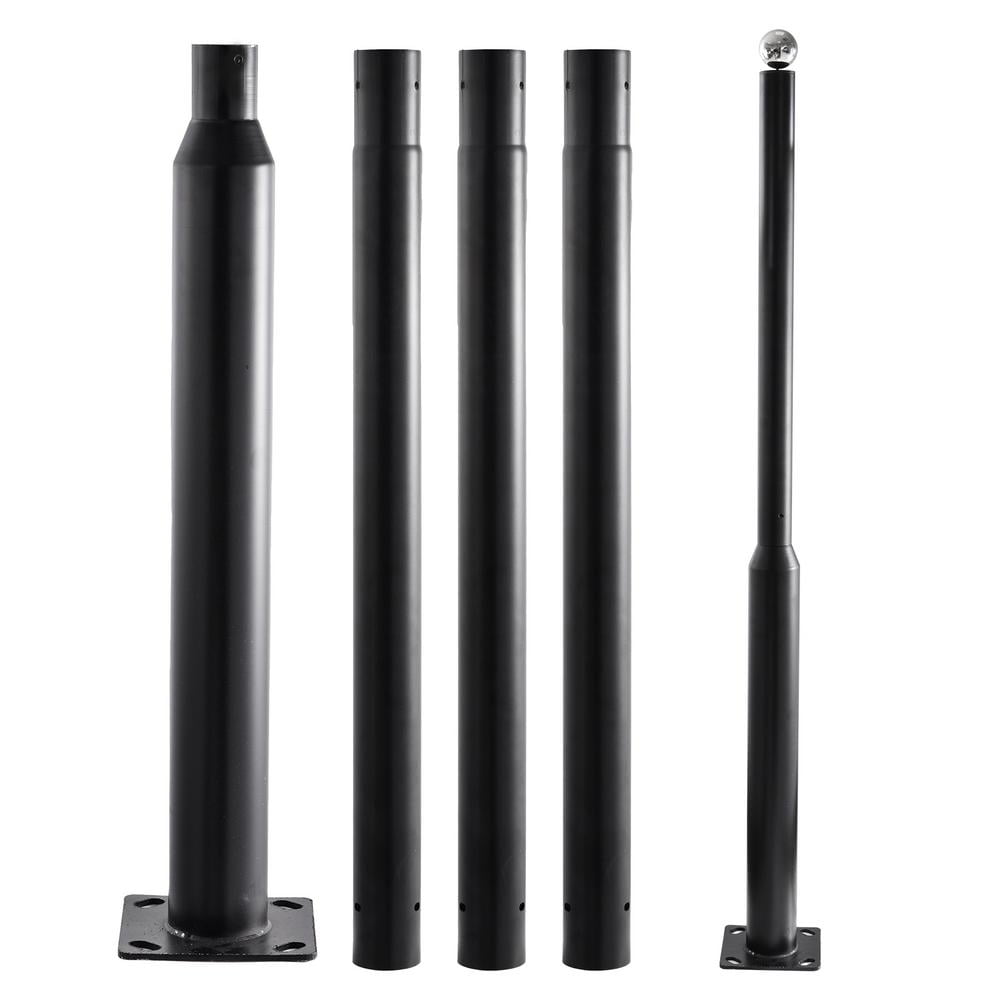 Heavy-Duty Street Light Pole - Galvanized Steel, Perfect for Outdoor ...