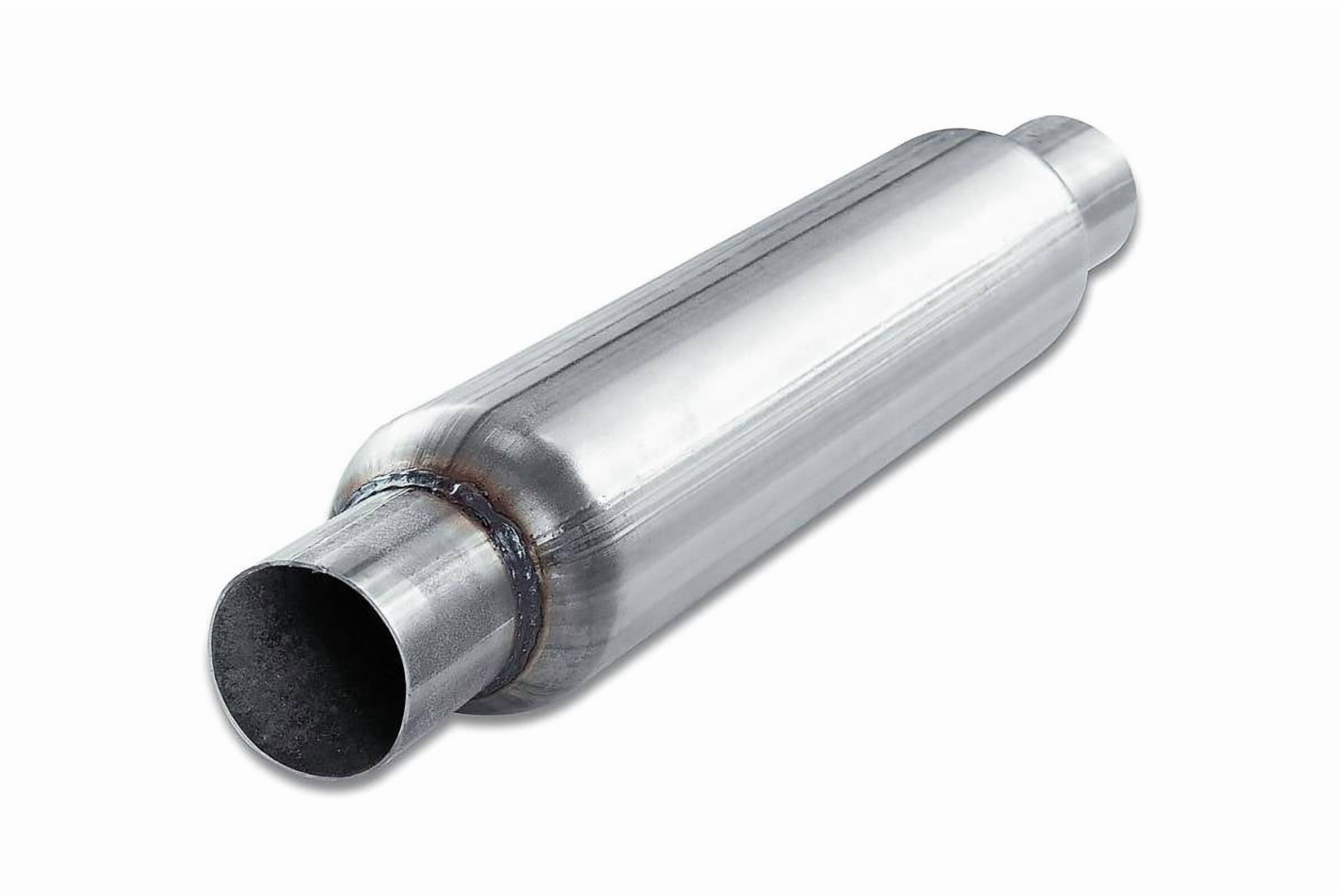 Heavy Duty Street Pack Glass Pack Muffler With Necks - Walmart.com