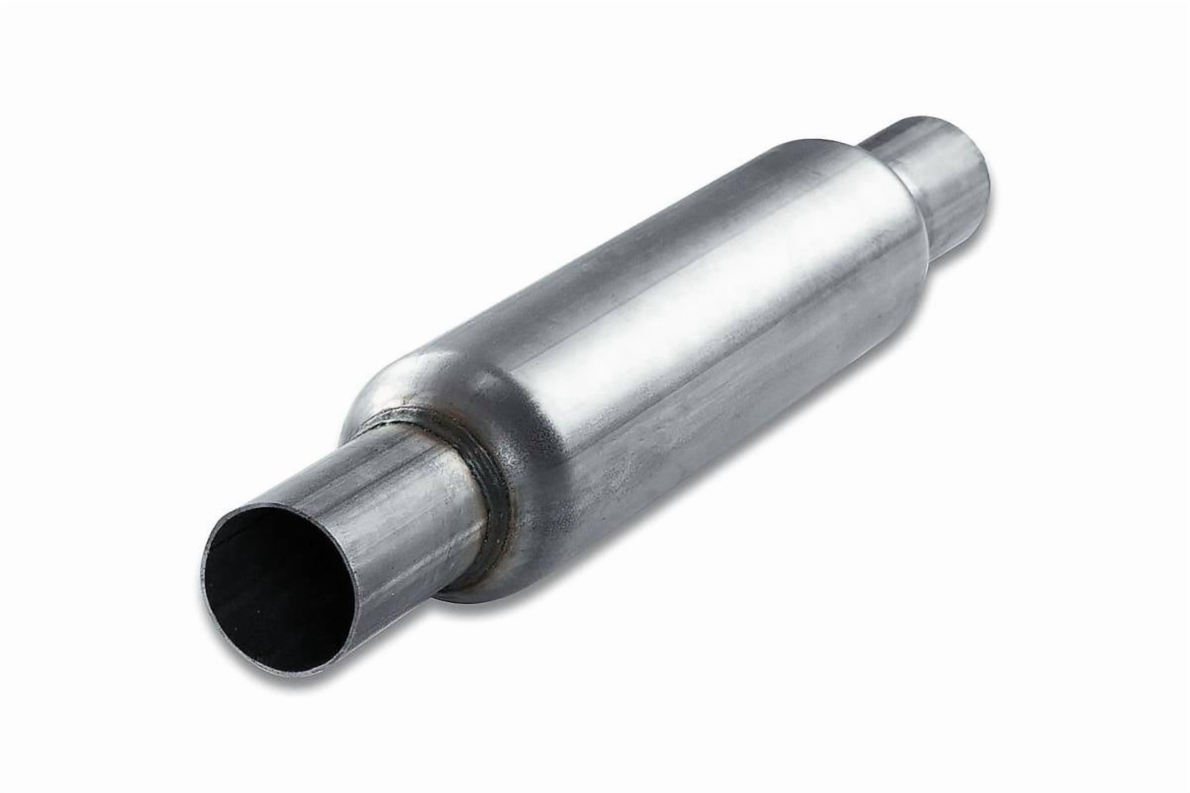 Heavy Duty Street Pack Glass Pack Muffler With Necks - Walmart.com