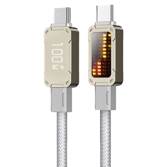 Heavy Duty Strong Nylon Braided USB C Cable Wire PD100W Quick Charging ...