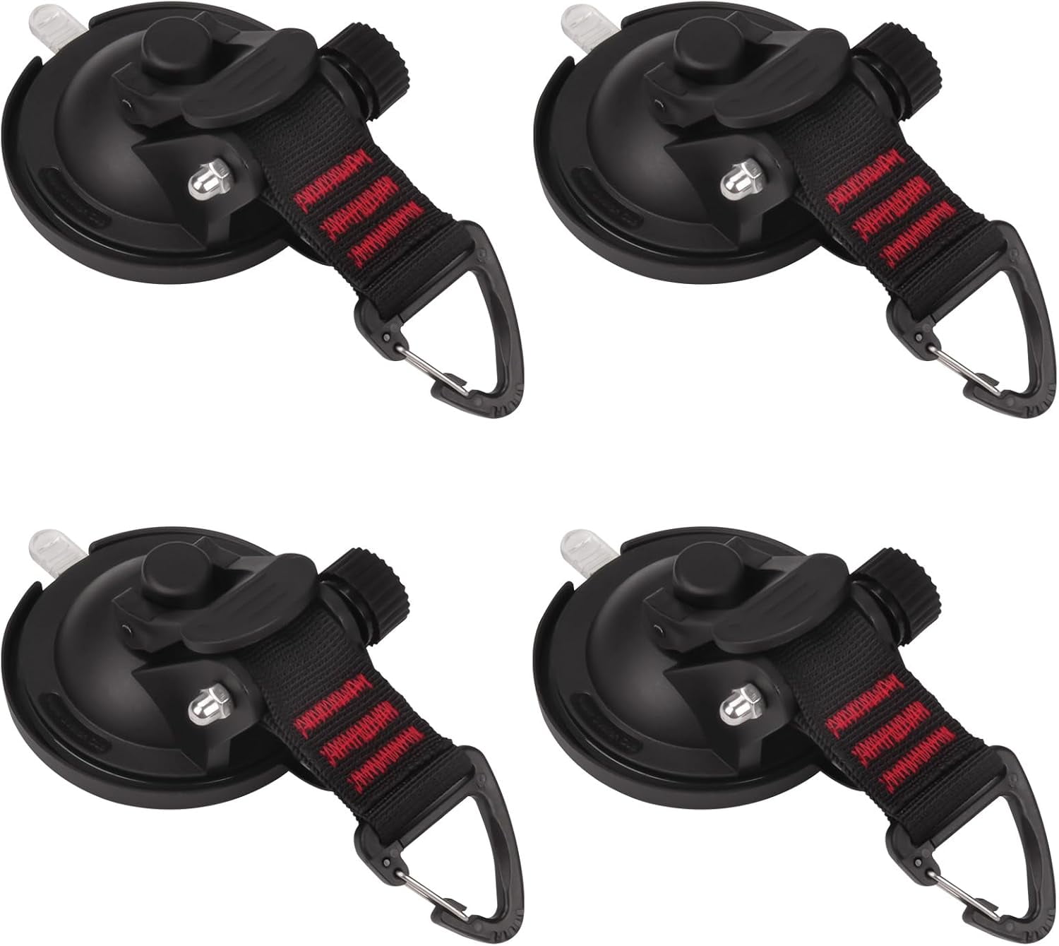 Heavy Duty Suction Cup Hooks, Car Camping Essentials Tie Down Anchor ...