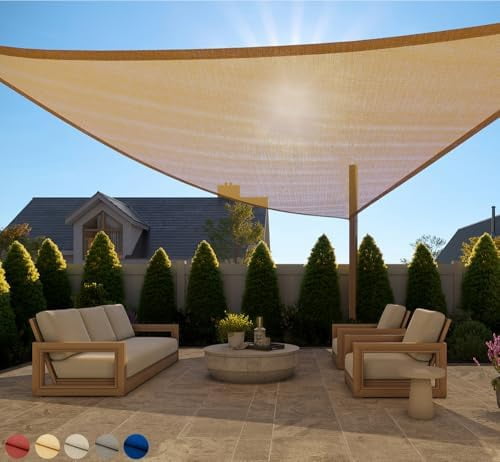 Heavy Duty Sun Shade, UV Protection Fade Tear and Rust Resistant ...