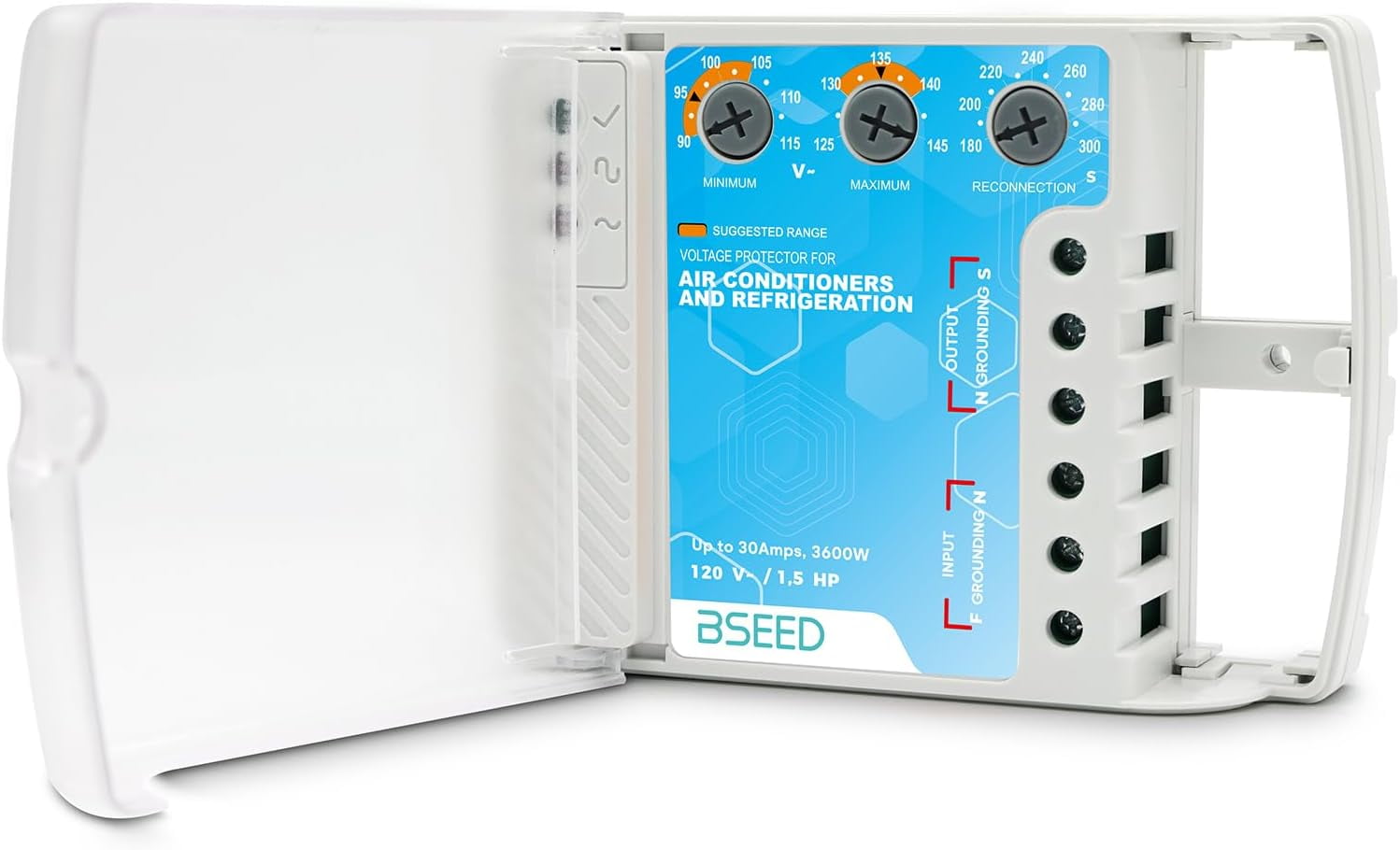 Heavy Duty Surge Protector Outlet for Refrigerator with Adjustable ...