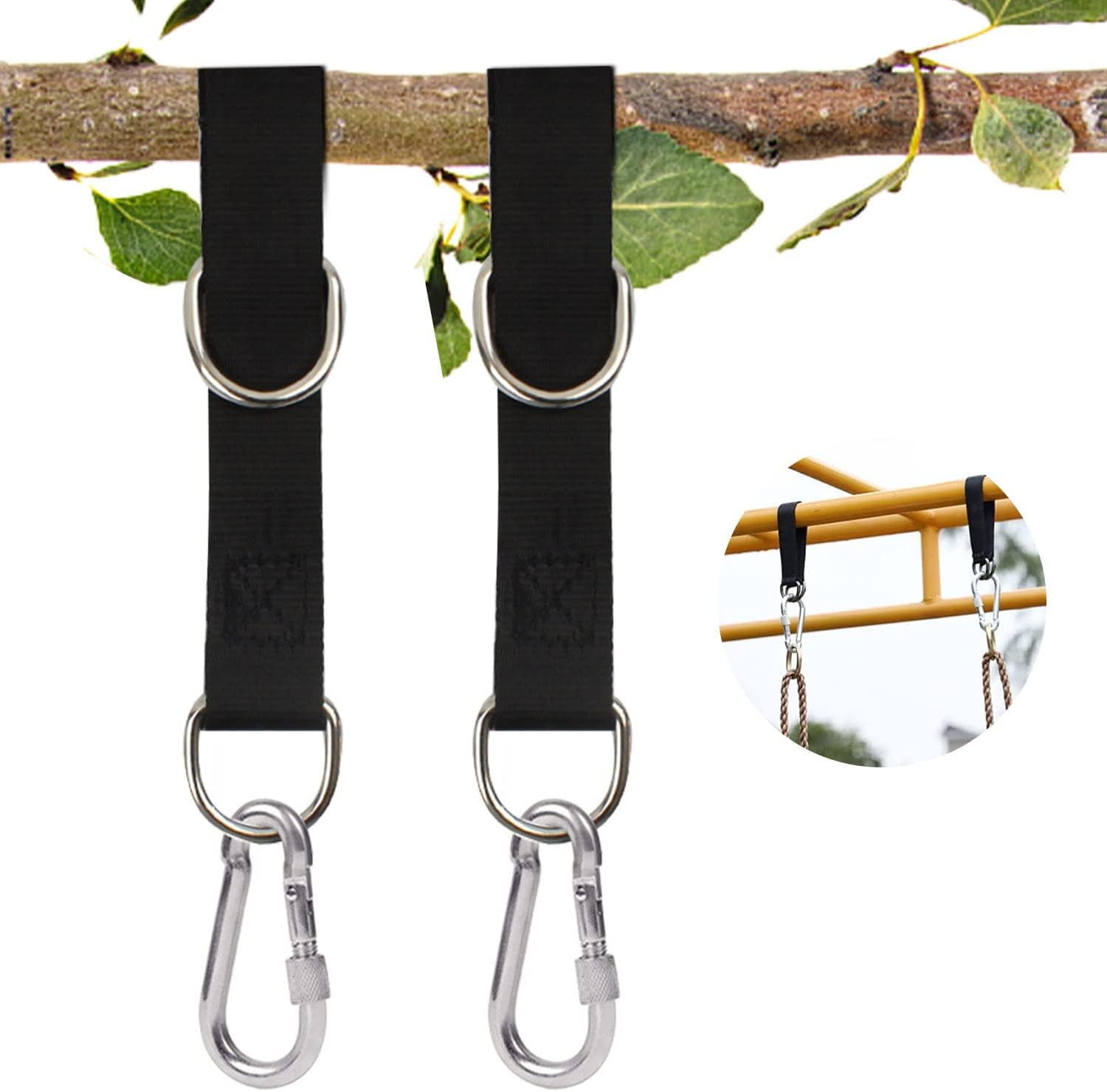 Heavy Duty Swing Straps, Weather Resistant Polyester For Easy ...