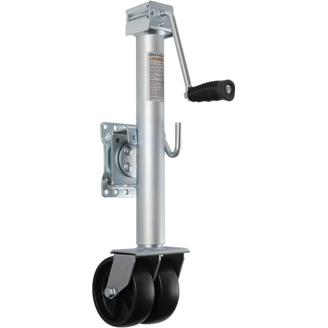 "Walmart Heavy Duty Swivel Boat Trailer Jack, 2000 lbs, 14"" Lift, Dual ...