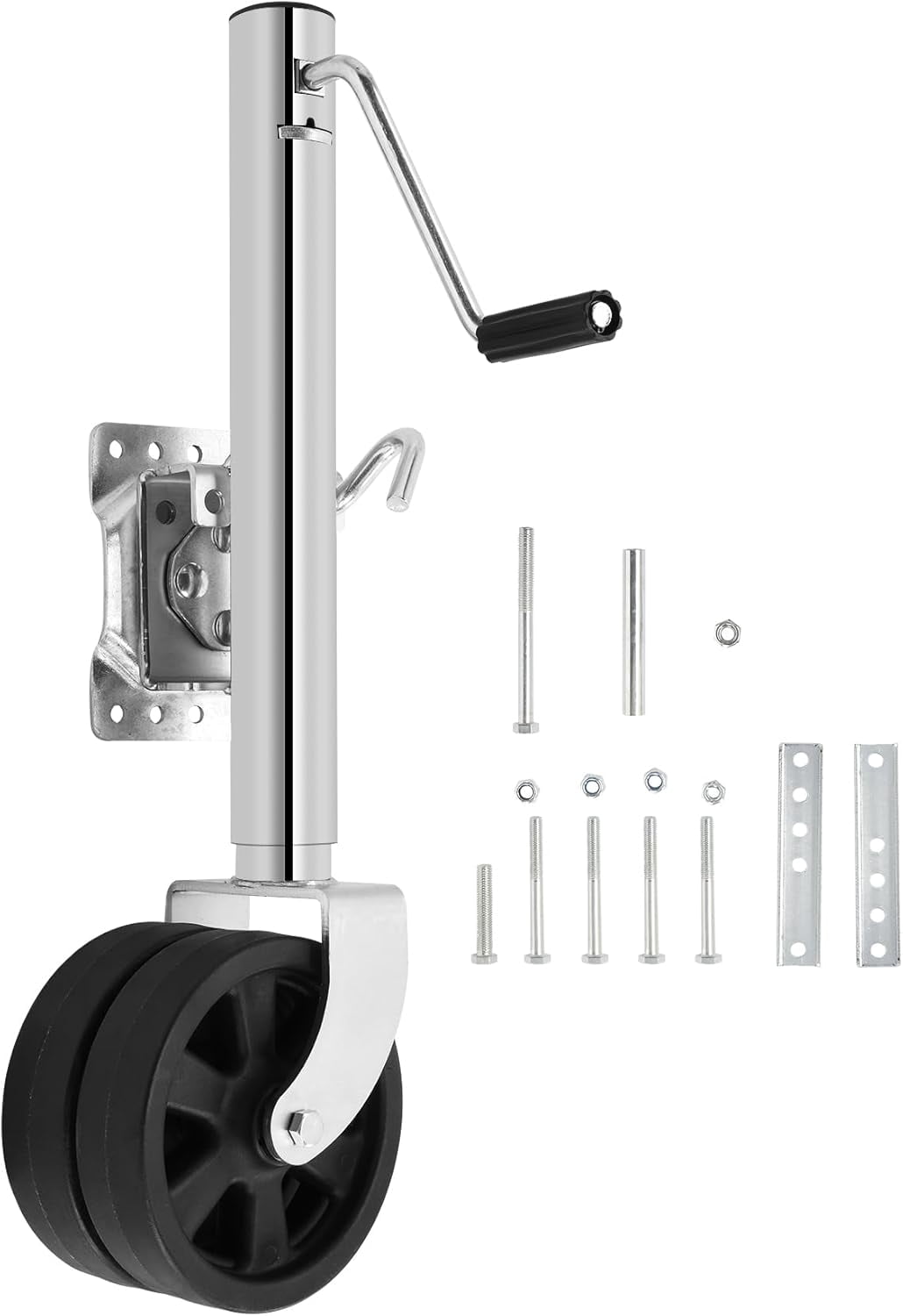 Heavy Duty Swivel Boat Trailer with Dual Wheels, Lift Swing Back ...