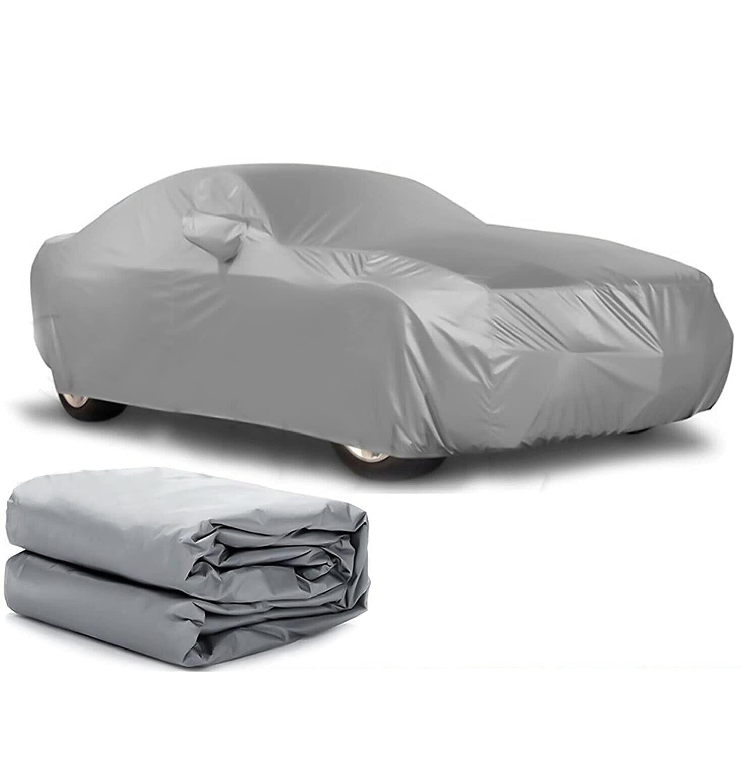 Heavy Duty TPE Fabric Car Cover, All Weatherproof Custom Fit for Small ...