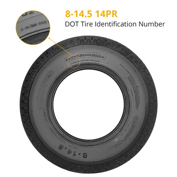 New ZEEMAX Heavy Duty Trailer Tires, Size ST 205/90D15 (7.00-15) 10 PR ...