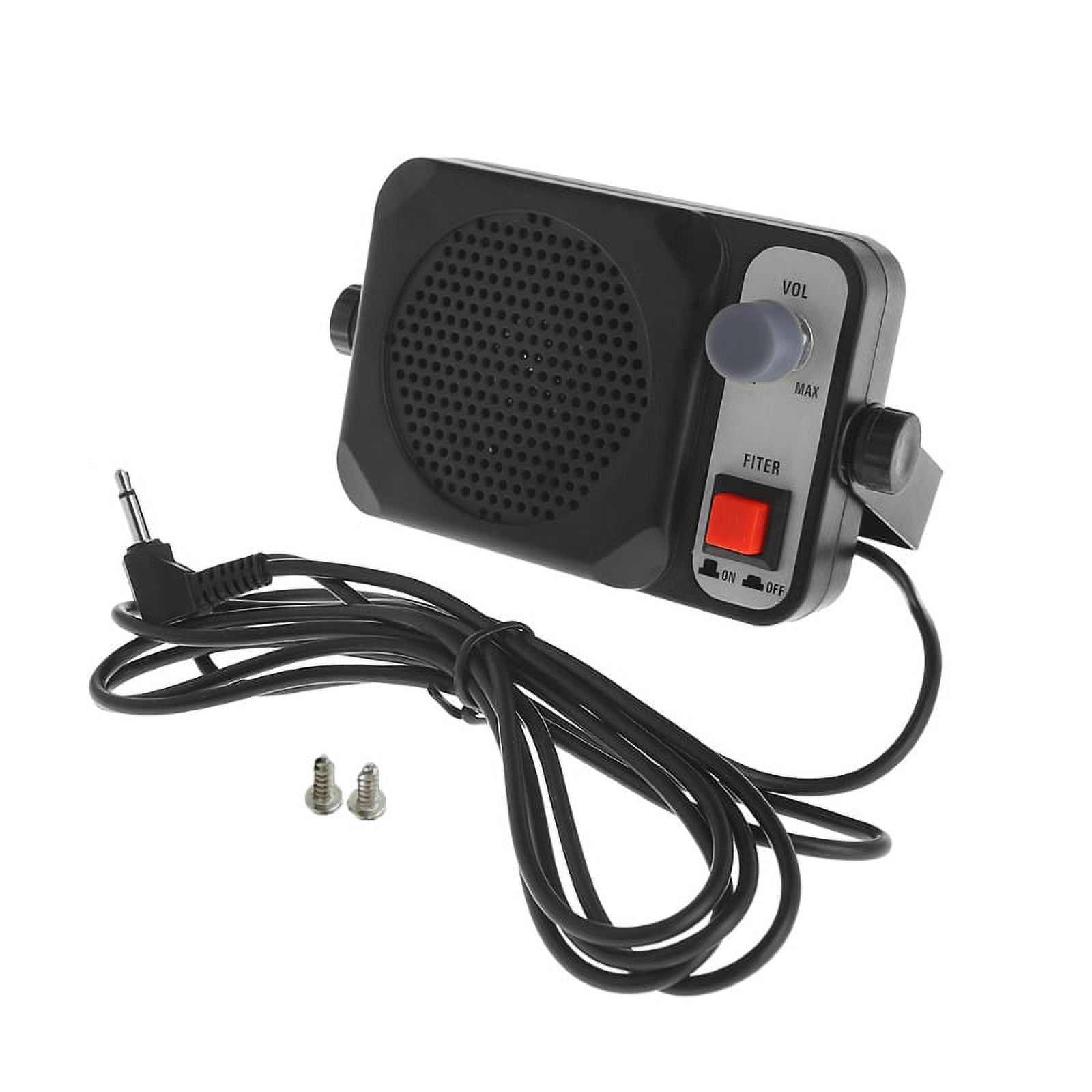 Heavy Duty TS-650 Mini External Speaker For YAESU for ICOM for KENWOOD ...