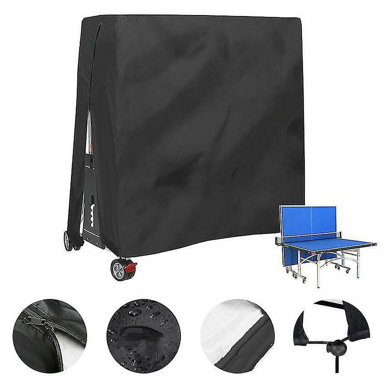 Heavy-Duty Table Tennis Cover, Waterproof Universal Fit For Outdoor ...