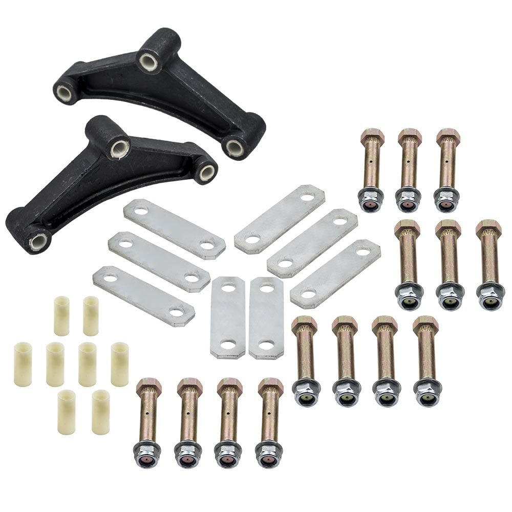 Heavy Duty Tandem Axle Trailer Suspension Rebuild Kit with Greaseable ...