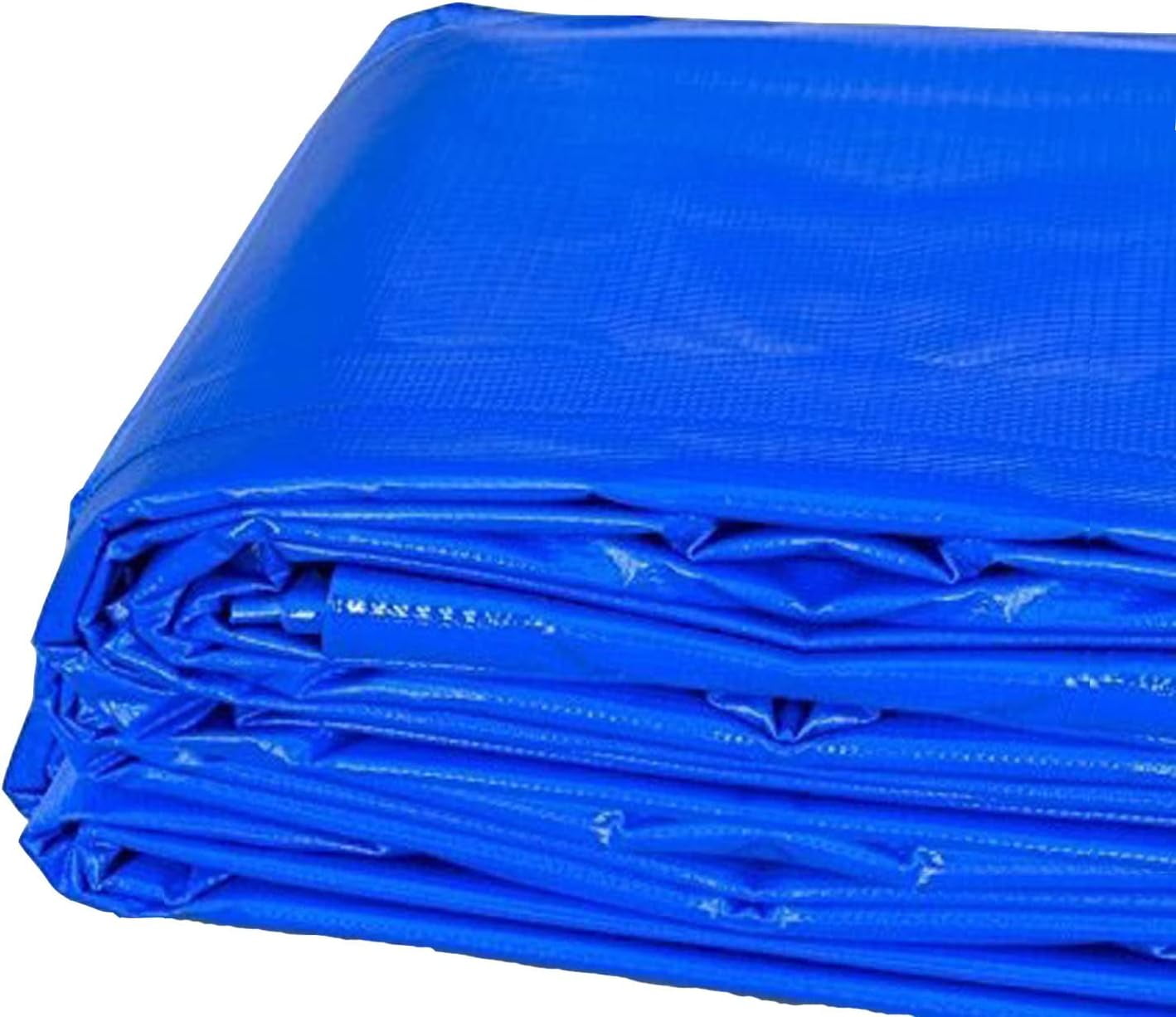 Heavy Duty Tarp, 100% Waterproof 12mil Thick PVC Vinyl Tent Tarp for ...