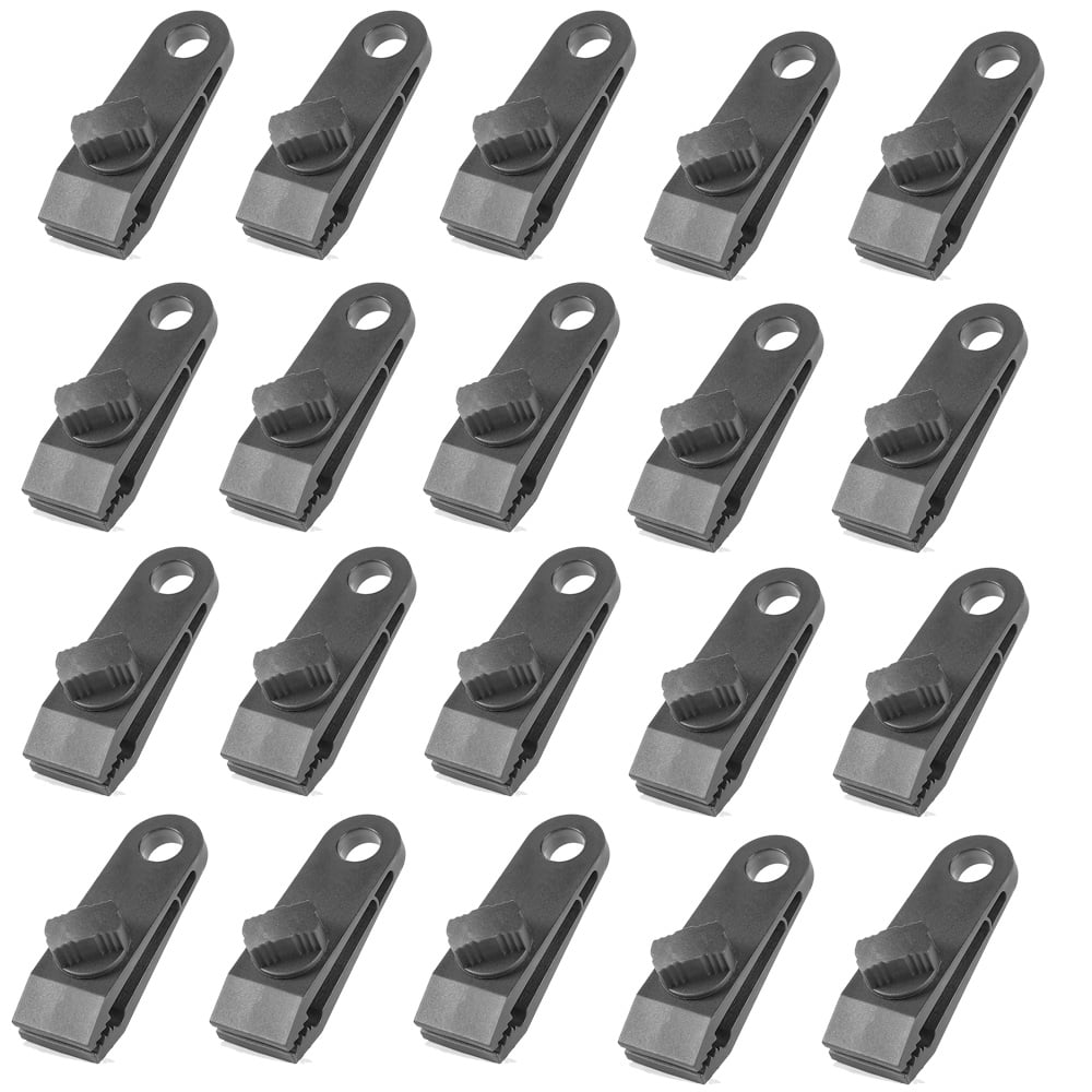 Heavy-Duty Tarp Clips for Outdoor Camping, Lock Grip Secure Fastening ...