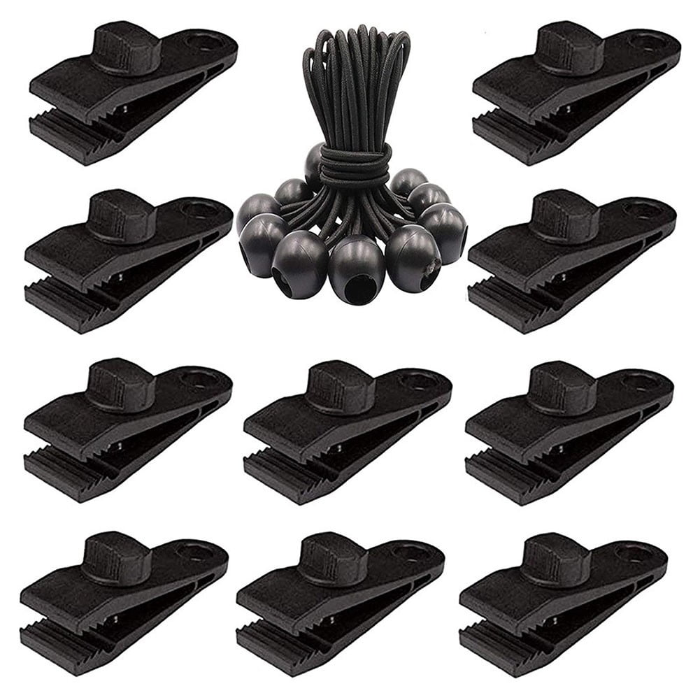 Heavy Duty Tarp Clips: Secure Your Covers Against 60mph Winds - 20 Pack ...