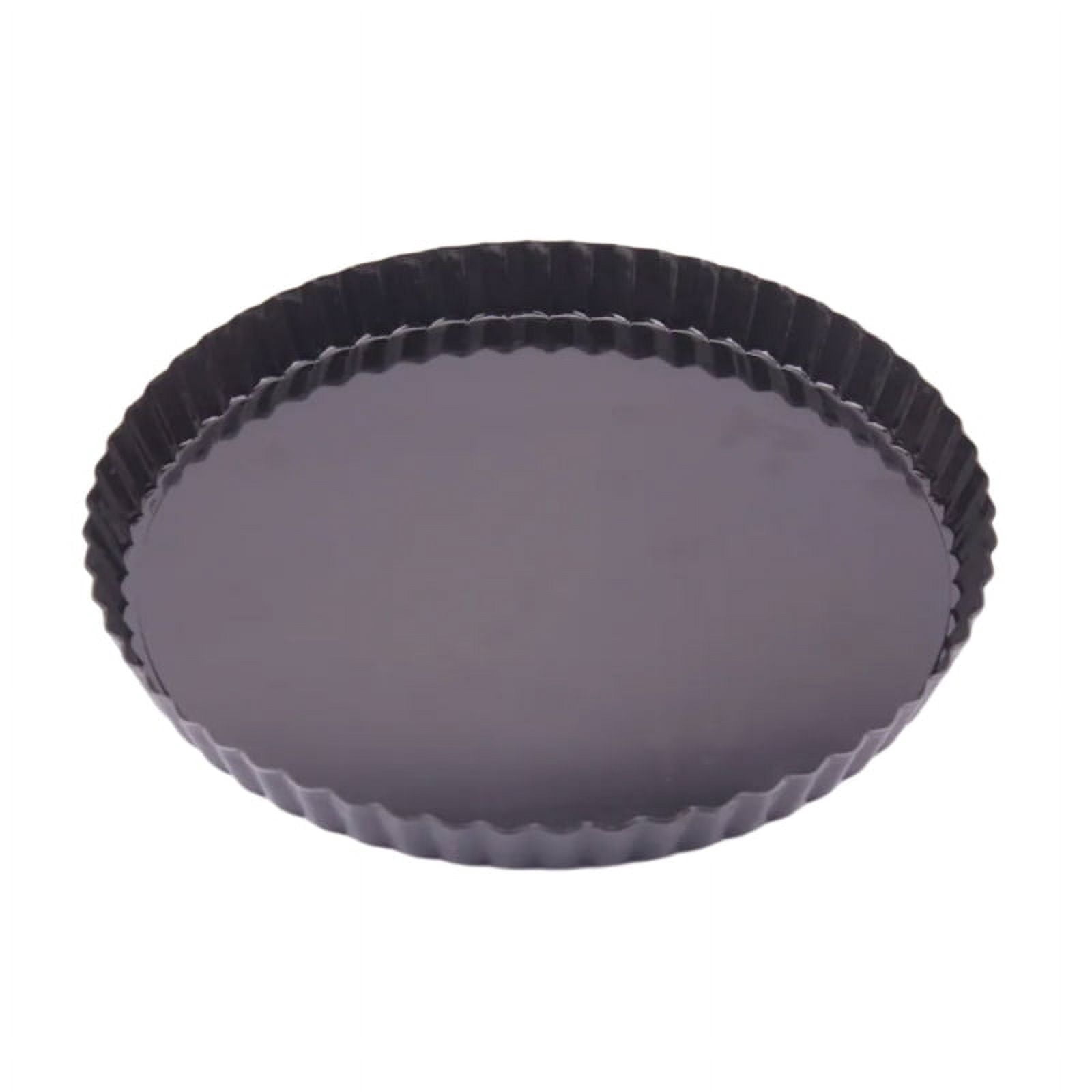 Heavy Duty Tart Pan Removable Loose Bottom Nonstick Quiche Pan Fluted ...