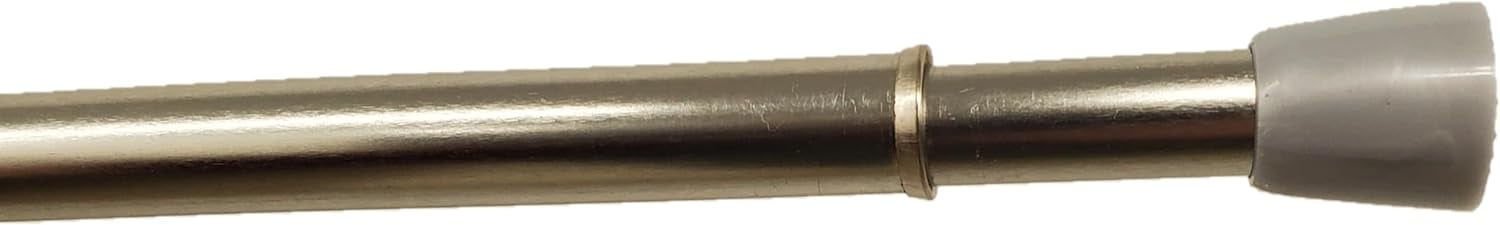 Heavy Duty Tension Rod 5/8 Inch Diameter 48-84 Silver - Walmart.com