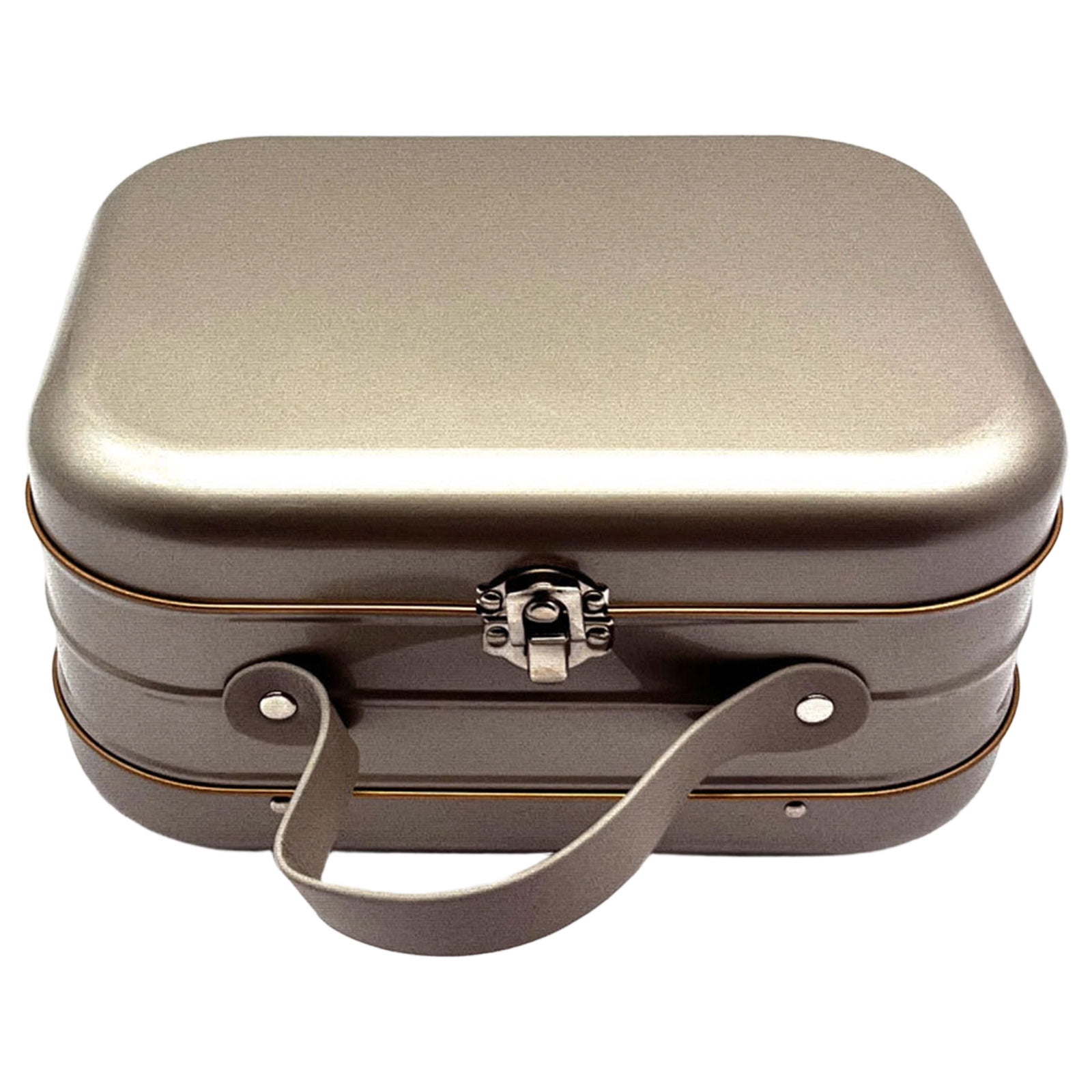 Heavy Duty Tin Storage Box Featuring Carrying Handle And Safety Lock ...
