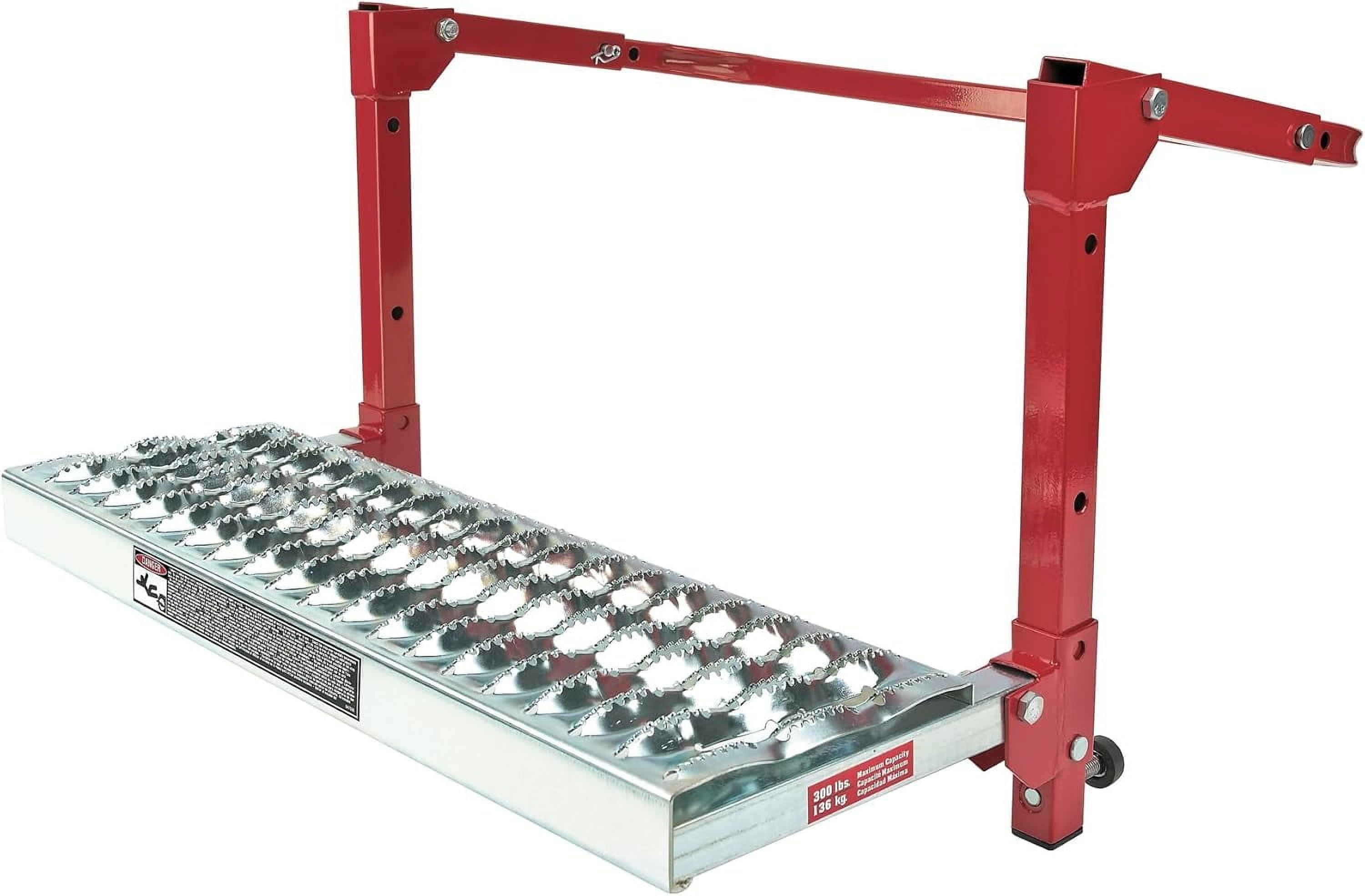 Heavy Duty Tire Step for Truck, SUV, Non-Slip Steel Surface, Adjustable ...