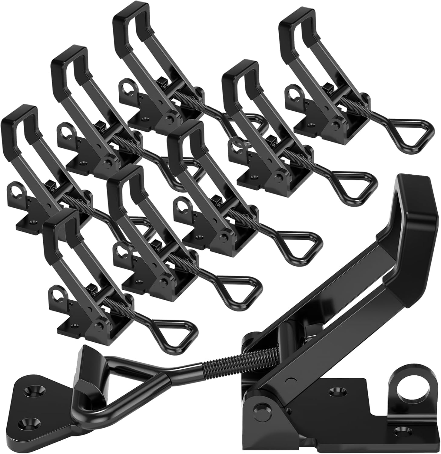 Heavy Duty Toggle Clamp Latch, 4003 Style 1320 lbs Capacity Pull Clamp ...