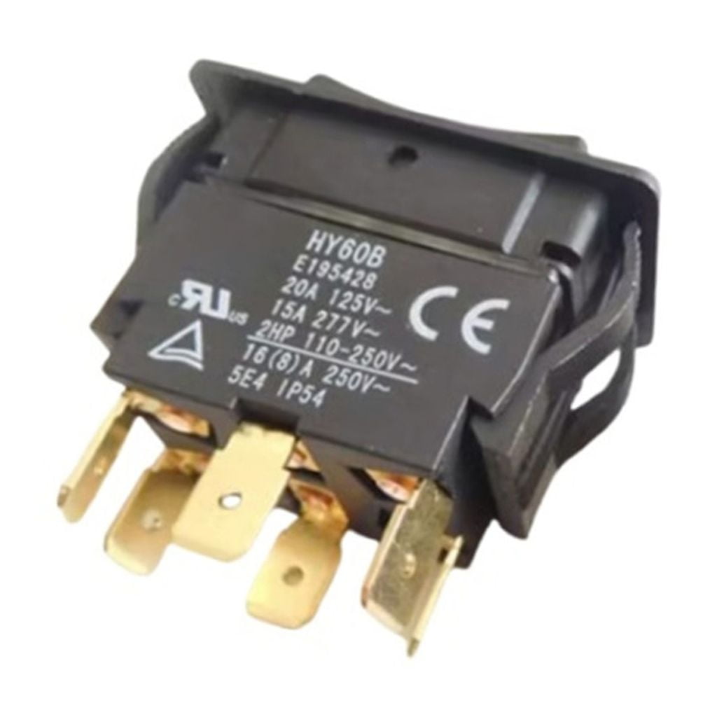 Heavy Duty Toggle Rock Switches 6 Pins Switches 125/250V 20/15A Simple ...
