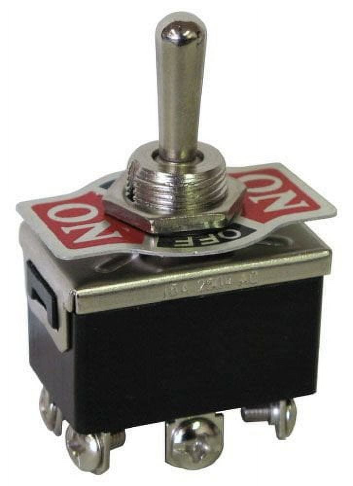 Heavy Duty Toggle Switch DPDT Center Off Momentary One Side One Side On ...