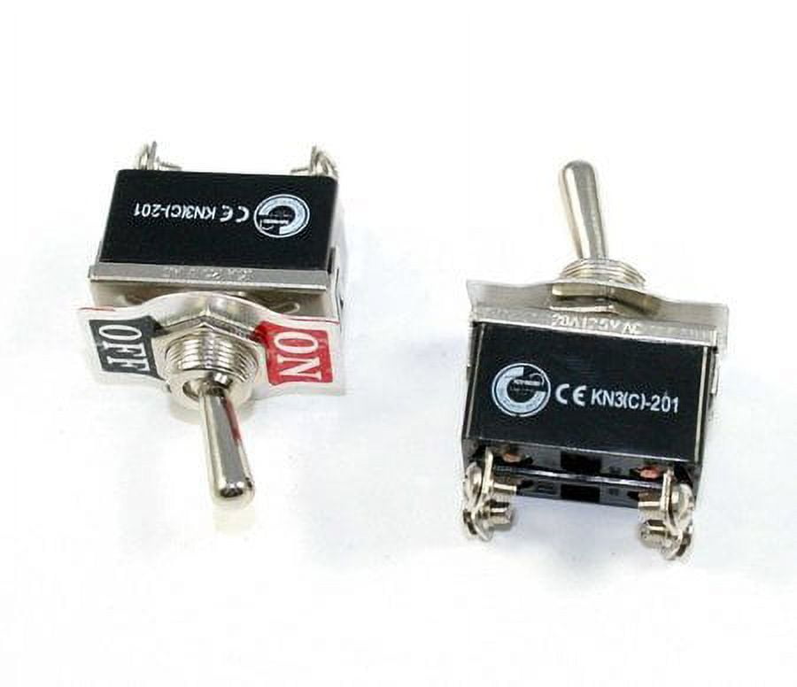 Heavy Duty Toggle Switch DPST 20 Amp - Walmart.com