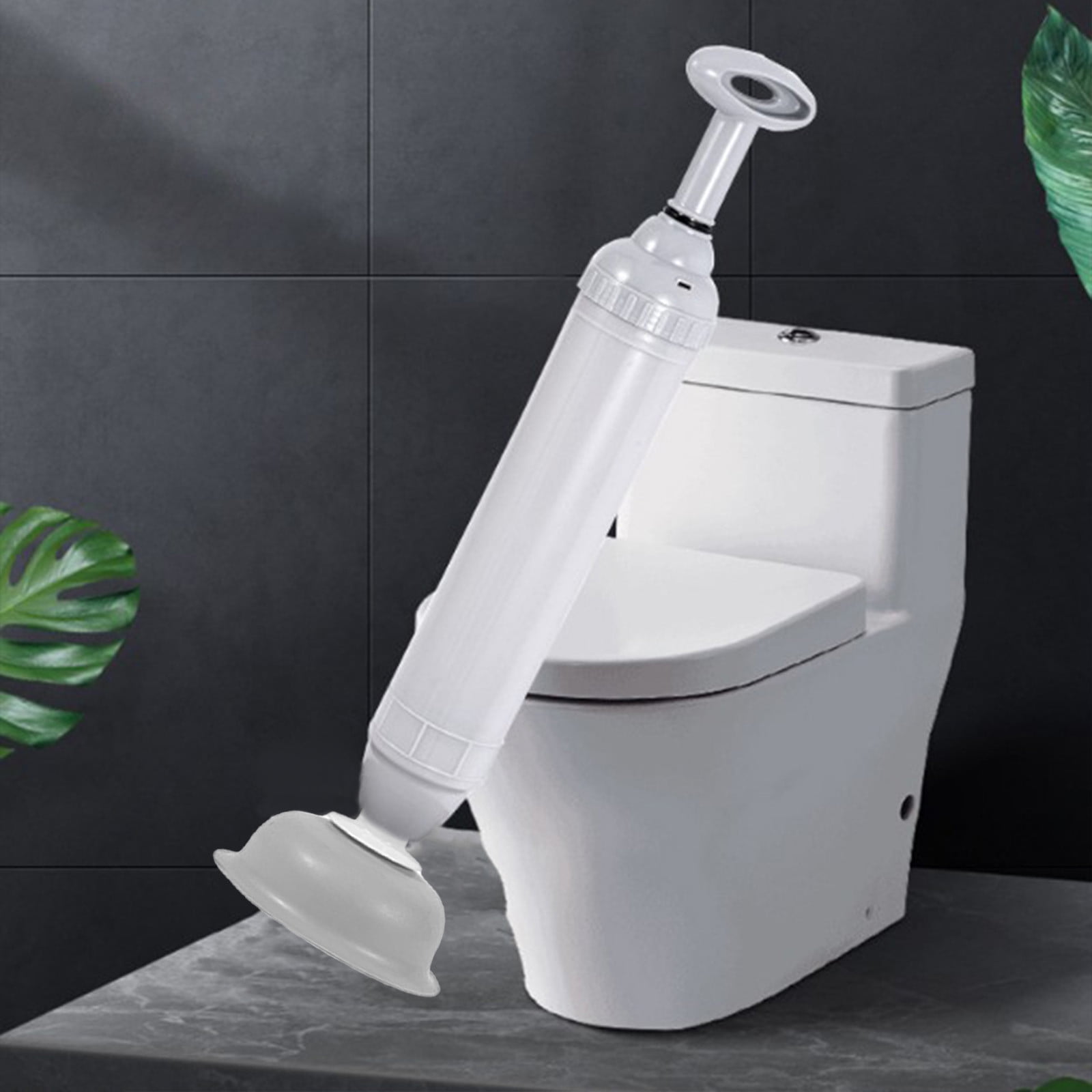 Heavy Duty Toilet Plunger – Universal Clog Remover for Bathrooms ...