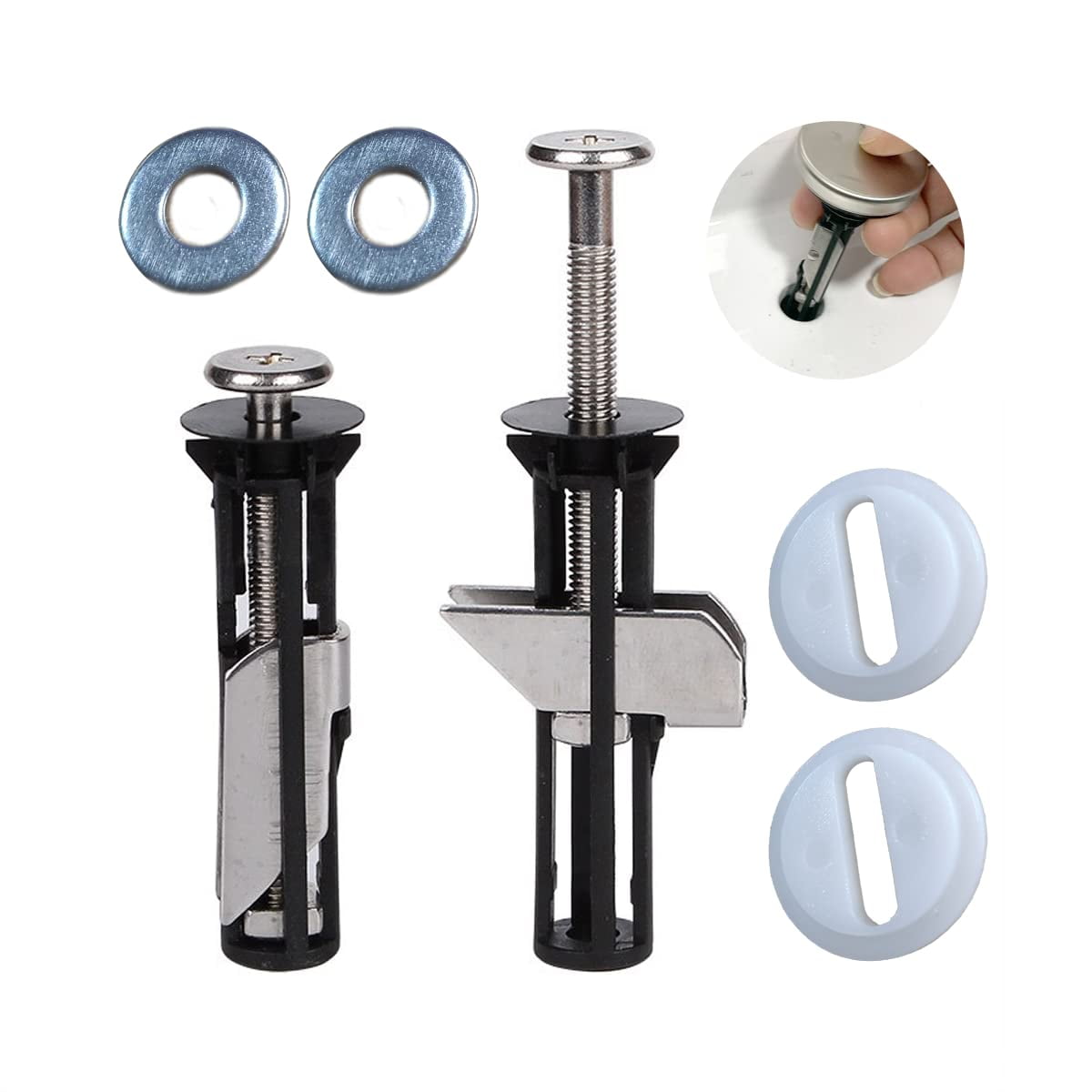 Heavy Duty Toilet Seat Fastener Bolt Kit, Heawy Duty Toilet Seat ...