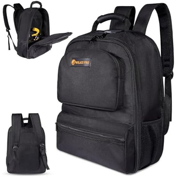 Heavy Duty Tool Bag Backpack 1680D Waterproof Oxford Fabric with Non ...