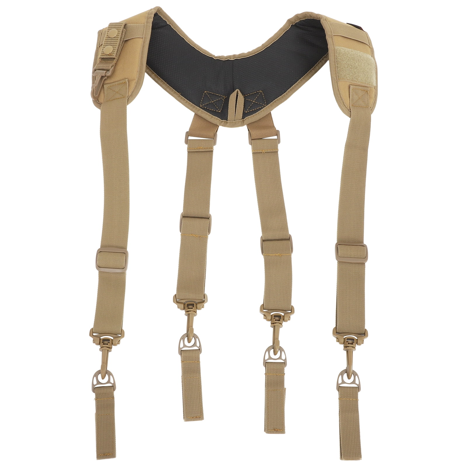 Heavy Duty Tool Belt With Padded Suspenders Adjustable Chest Straps For ...