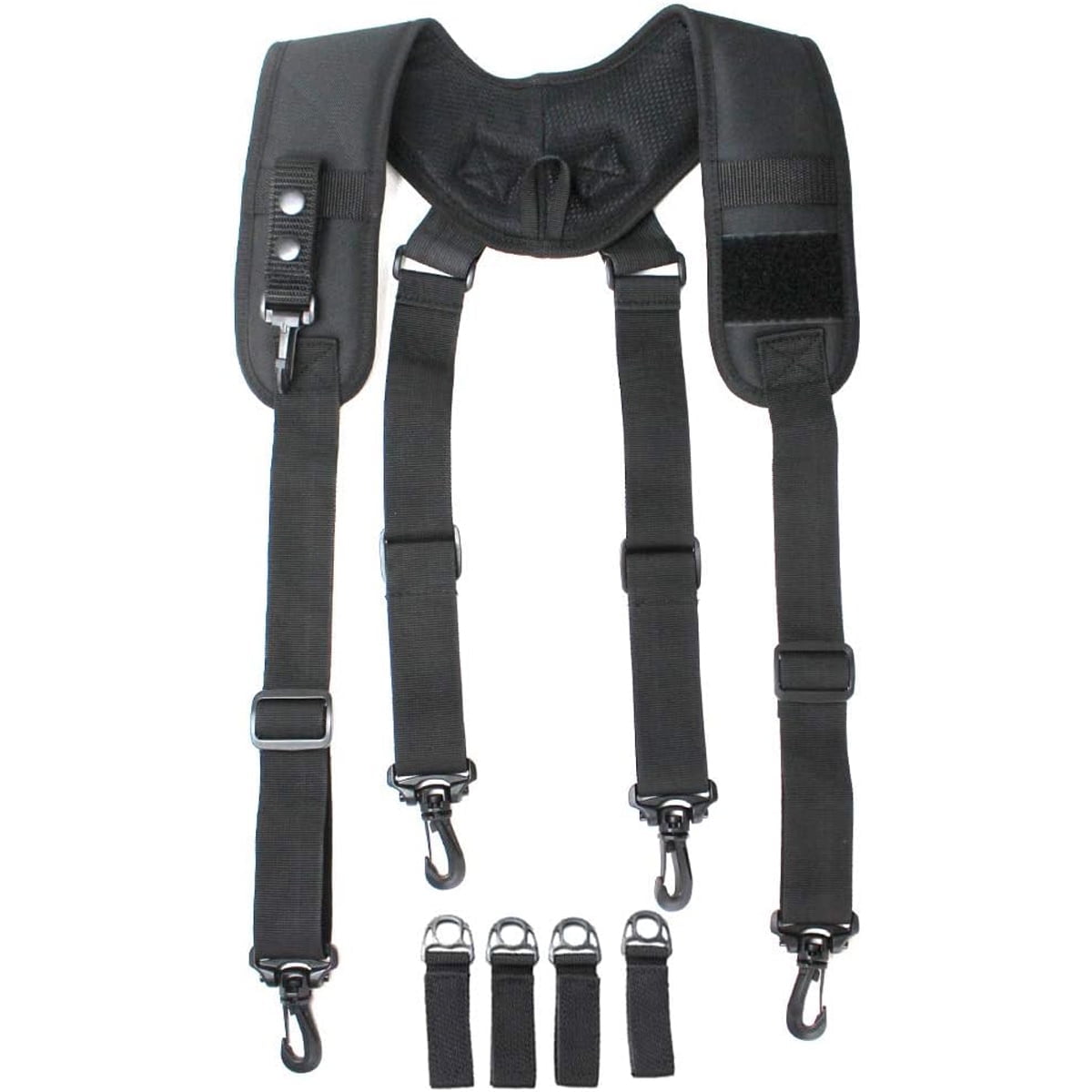 Heavy-Duty Tool Padded Suspenders - Extra Thick Shoulder Padding for ...