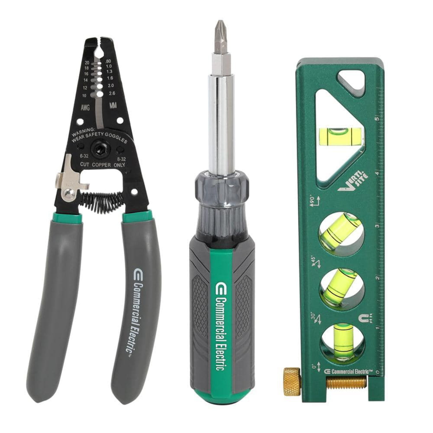 Heavy Duty Tool Set, 3 Piece - Walmart.com