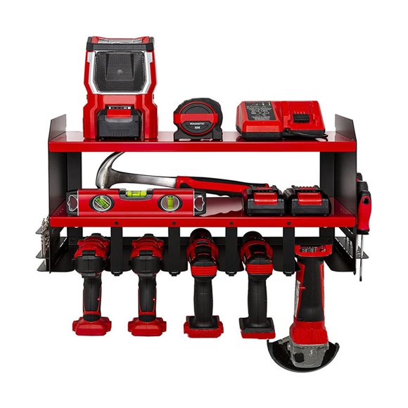 Cordless Drill Storage Rack