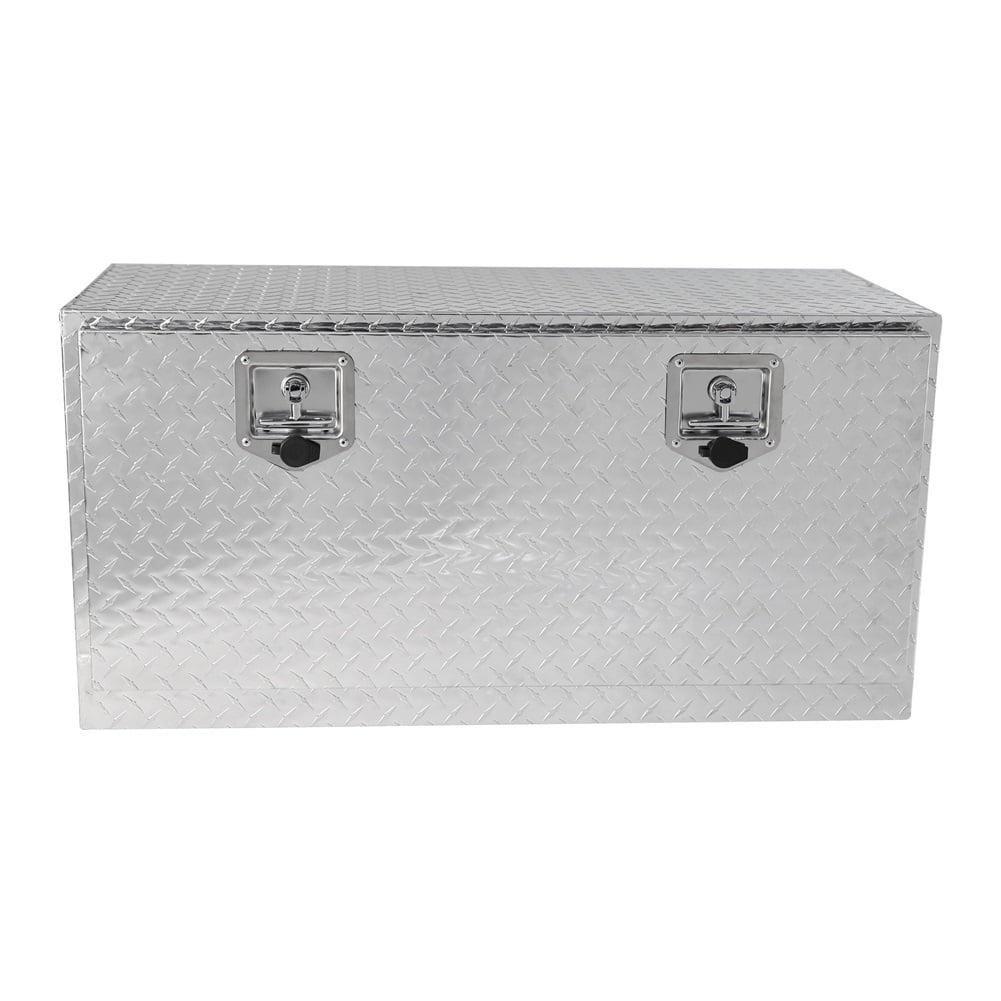 Heavy Duty Tool Underbody Box, Aluminum Bar Tread Tool Box, Truck ...