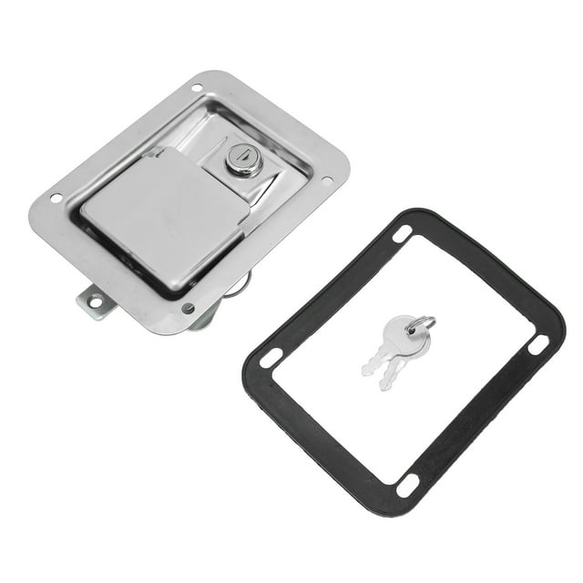 Heavy Duty Toolbox Lock, Polished 304 Stainless Steel, Secure Paddle ...