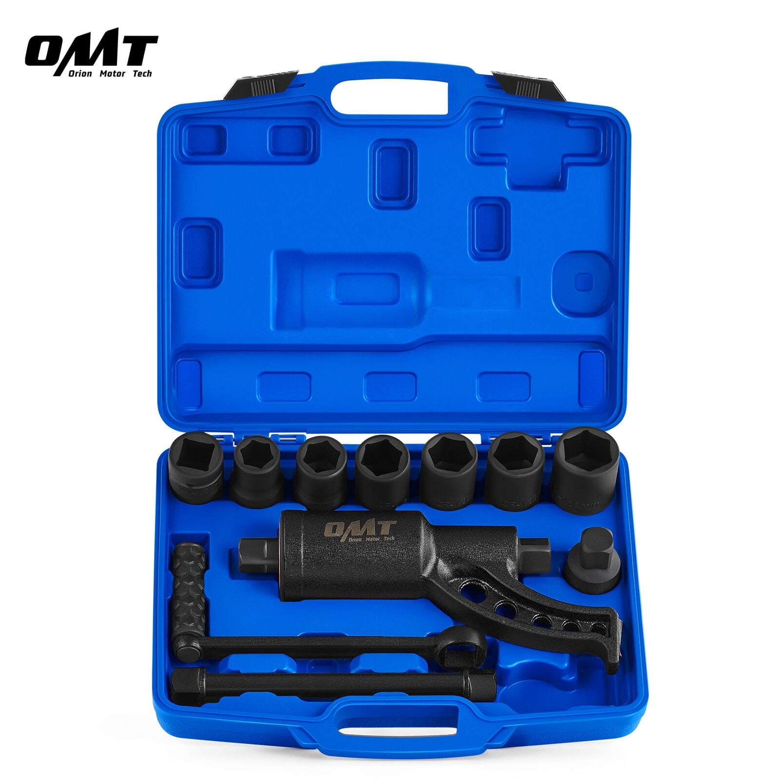 Heavy Duty Torque Multiplier Set 1" Drive Lug Nut Wrench w 8 Sockets 21 ...