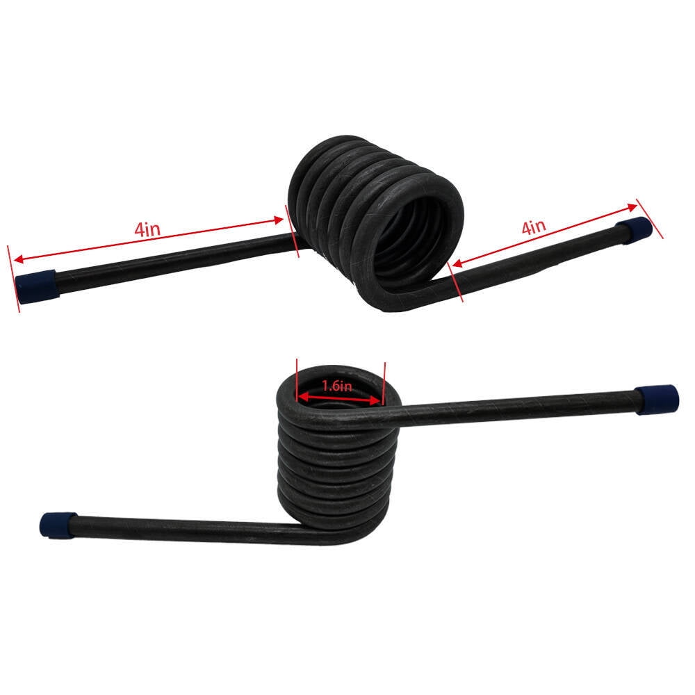 Heavy Duty Trailer Ramp Gate Hinge with Coil Springs, Compatible with ...