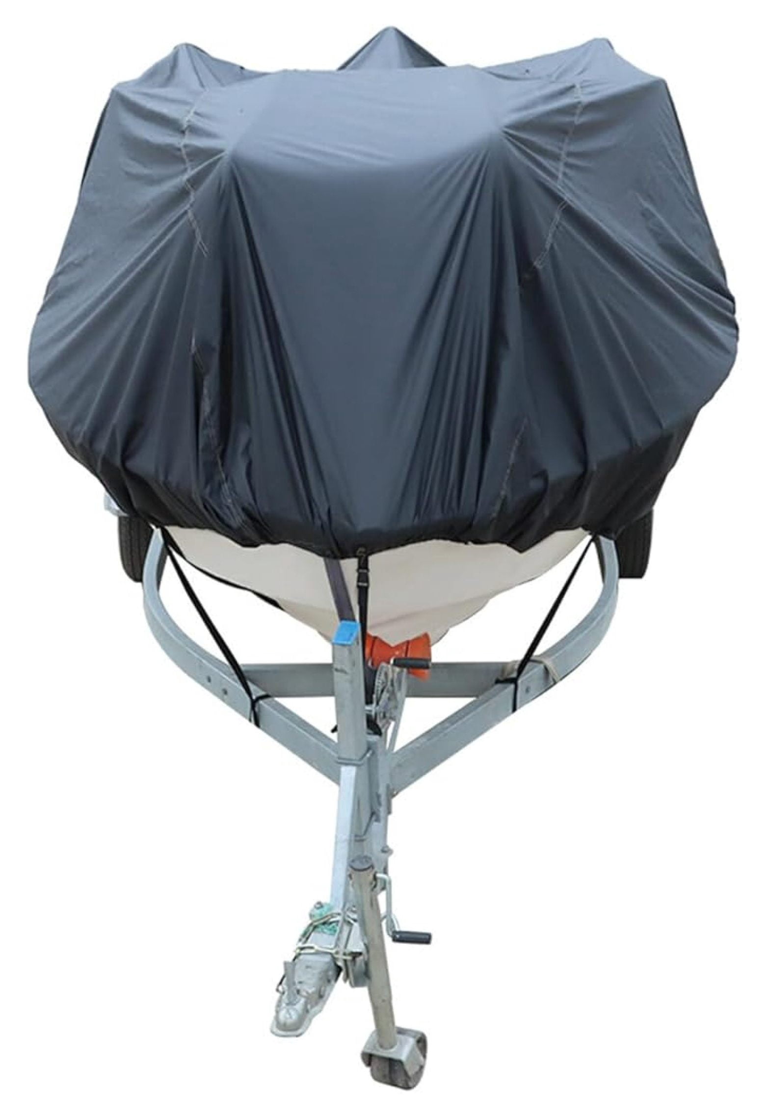 Heavy Duty Trailerable Boat Cover - 210D Fabric Mooring Cover Fits V ...