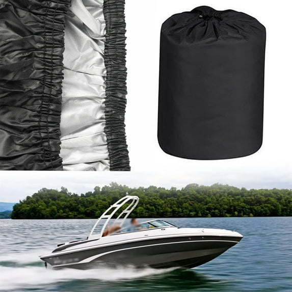 Heavy Duty Trailerable Boat Cover - 210D Oxford Fabric Mooring Cover ...