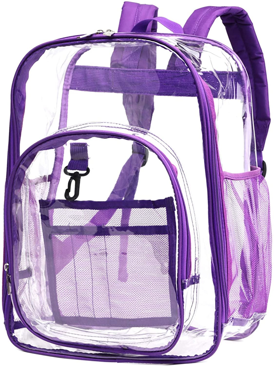 Heavy Duty Large Adult Durable Full Size Clear Backpack for School ...