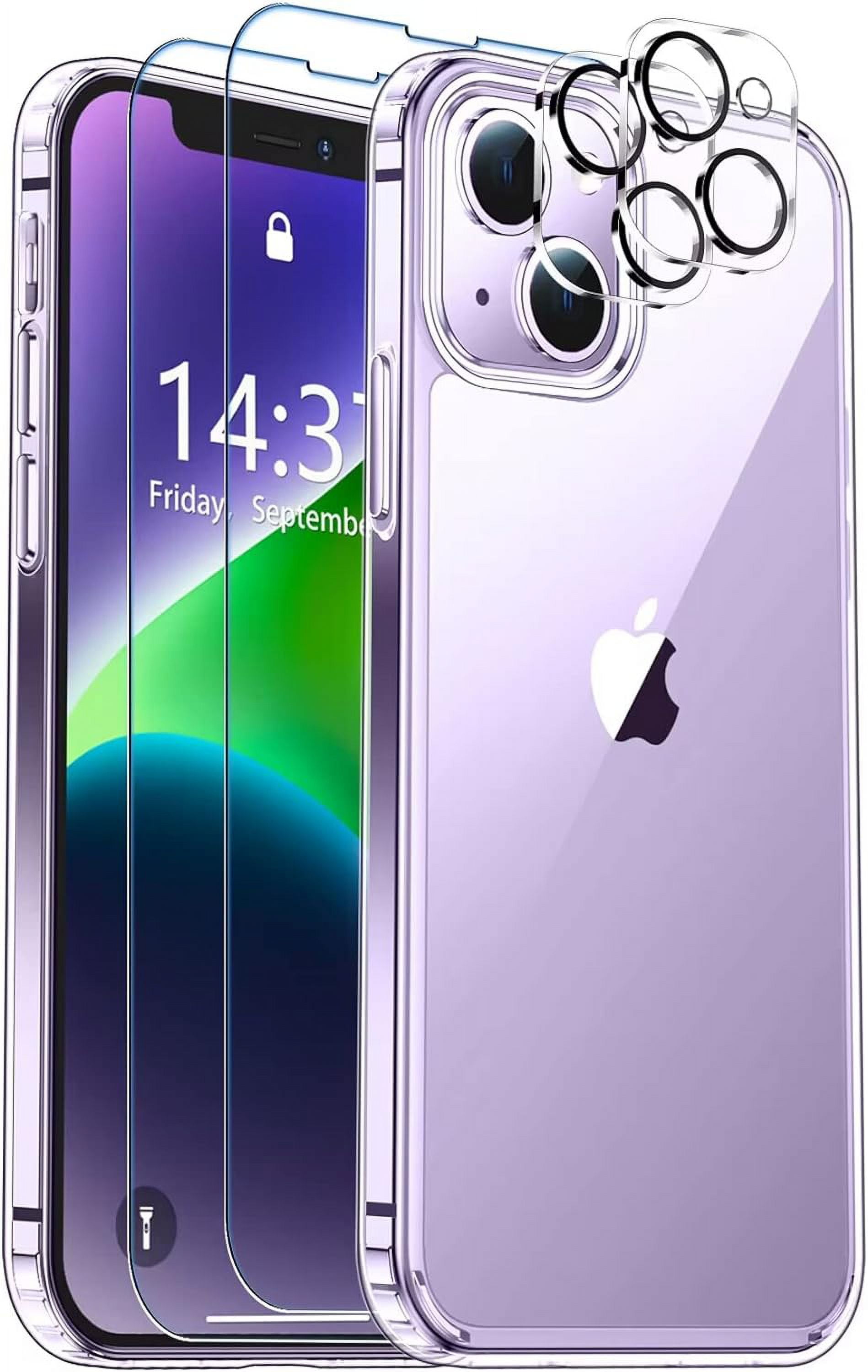 Heavy Duty Transparent Phone Case Designed for Apple iPhone 14 Plus ...