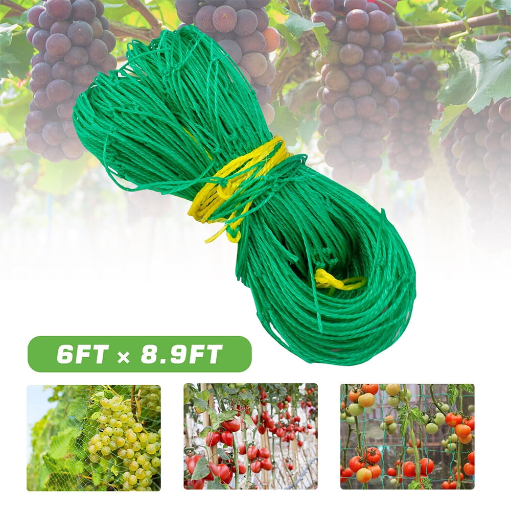 Heavy Duty Trellis Netting Plant Support Net Garden Vine Vegetable ...