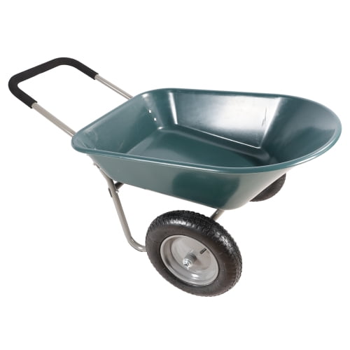 Puncture Proof Wheelbarrow Wb9600 Heavy Duty Two Wheeled Wheelbarrow ...