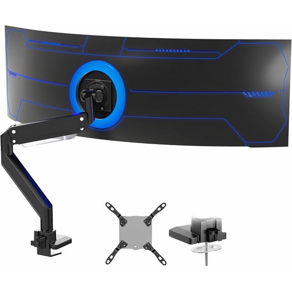 Heavy Duty Ultrawide Monitor Arm for 57 inch Screens up to 59.4 lbs ...